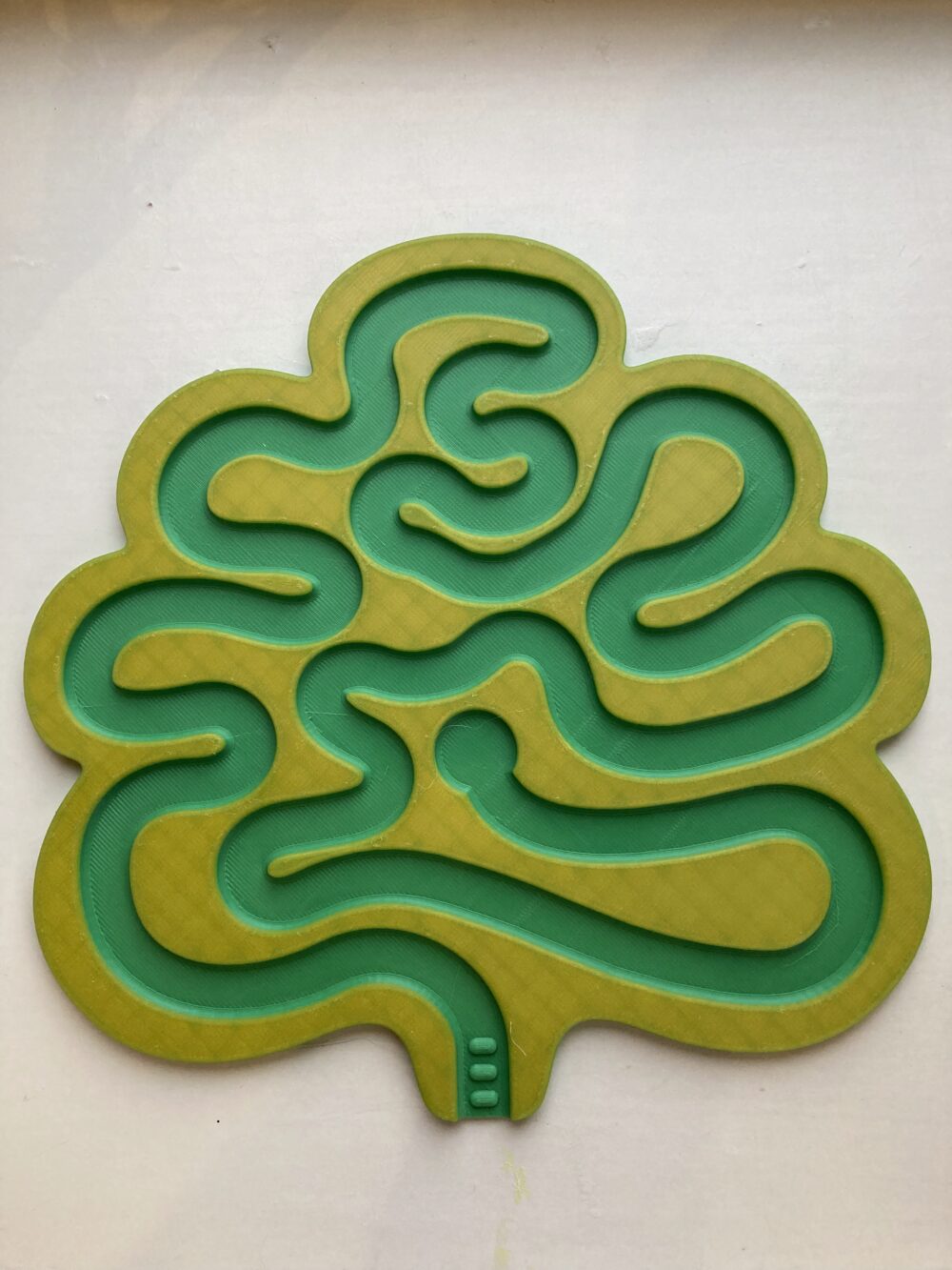 Oak Finger Labyrinth: 18cm diameter - Northumbria Community Shop